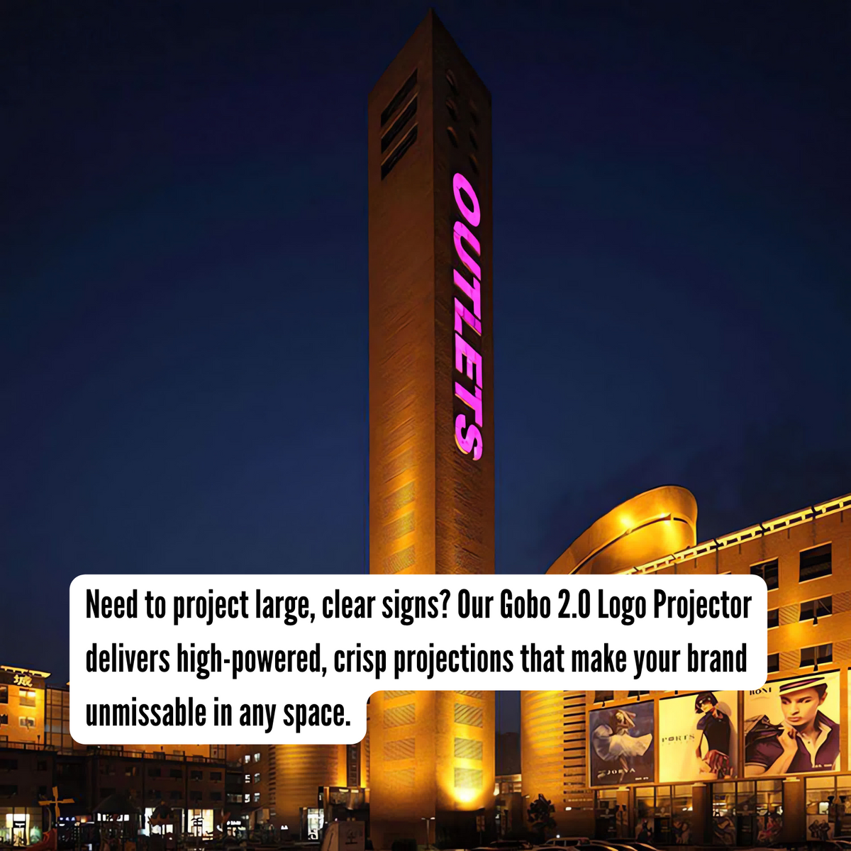 One Gobo Logo Projectors: Captivating & Dynamic Branding Solutions